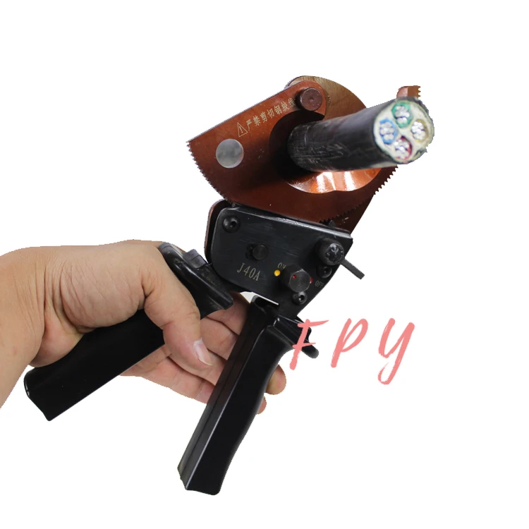 최대 절단용 래칫 케이블 커터, 300 mm2, Cu/Alu 케이블 J40A|필러| - AliExpress