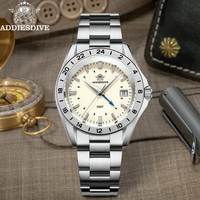 ADDIESDIVE-AD2063-Dive-Watches-Stainless-Steel-Sapphire-Crystal-200m ...