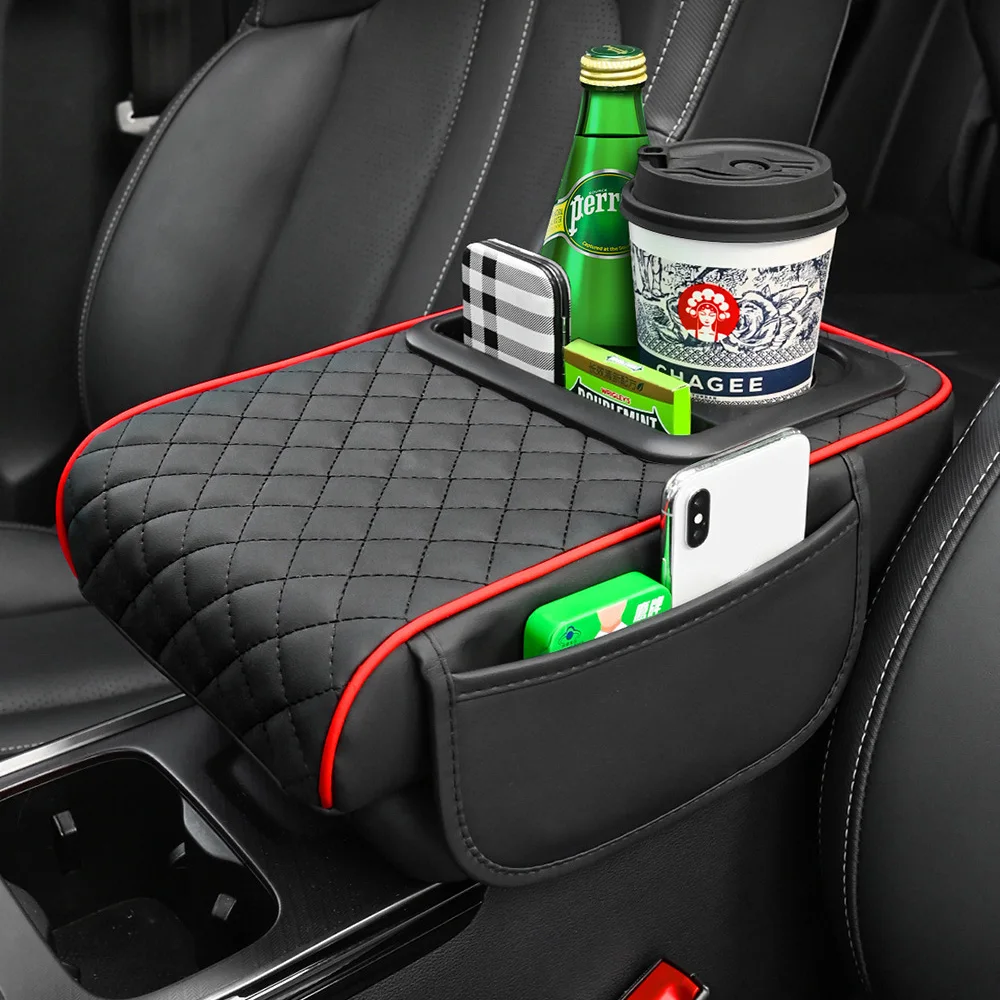 Car Armrest Mat Center Console Memory Foam Vehicle Arm Rest Tissue ...