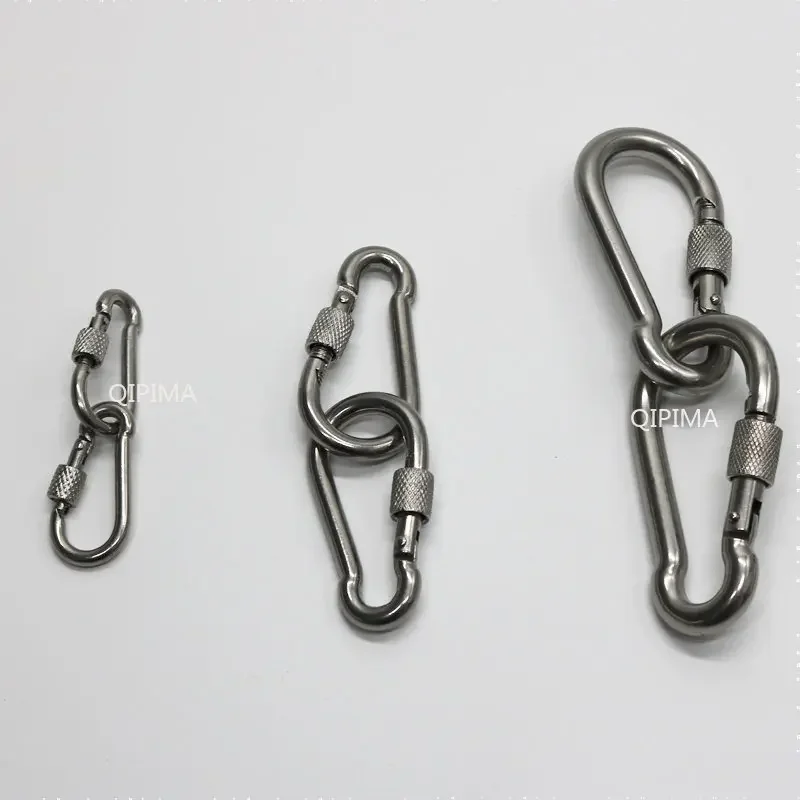 Multifunctional-Spring-Snap-Carabiner-Quick-Link-Lock-Ring-Hook-M6-M8 ...