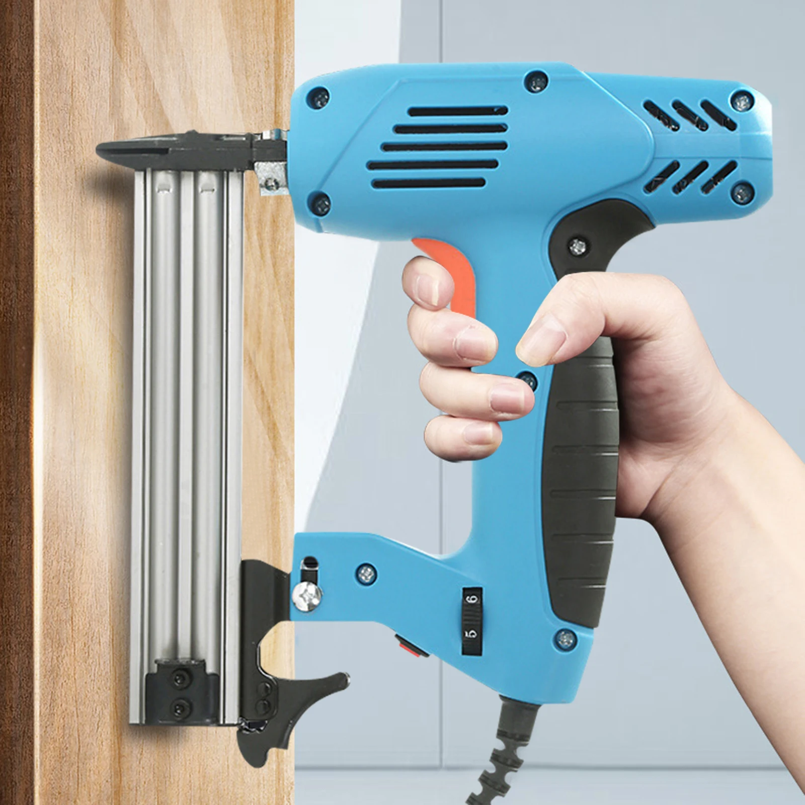 M-veis-el-tricos-Staple-Gun-Nail-Gun-para-enquadrar-pregos-e-madeira-de ...