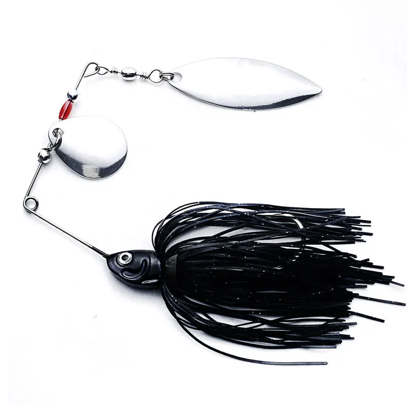 Swim-Jigs-Fishing-Lure-Silicone-Artificial-Bait-Skirts-Casting-Jig ...