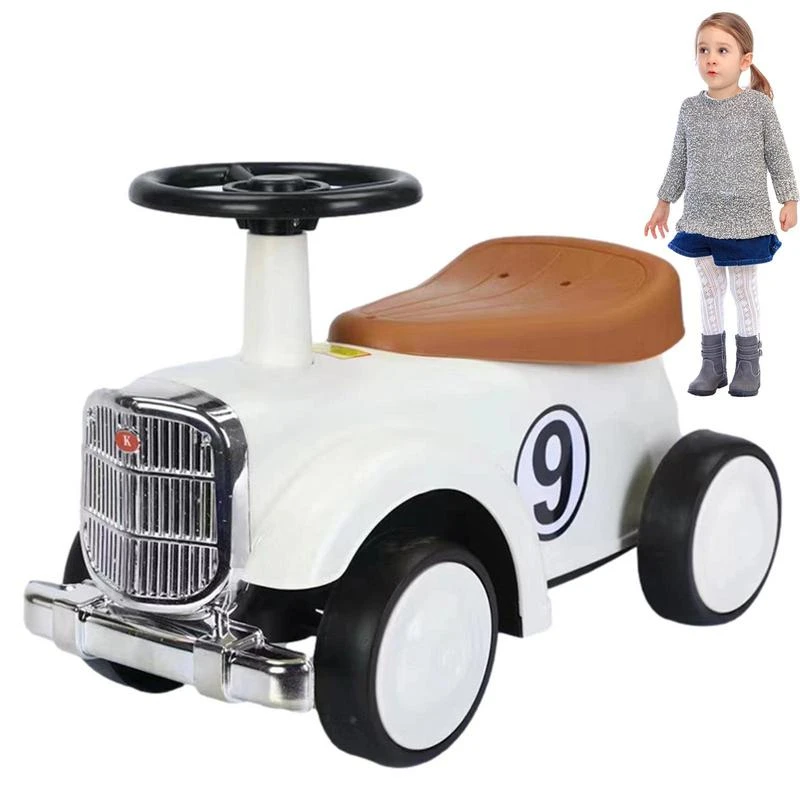 Kids Ride On Toys Retro Ride On Push Toy Car Ride On Car With Steering ...