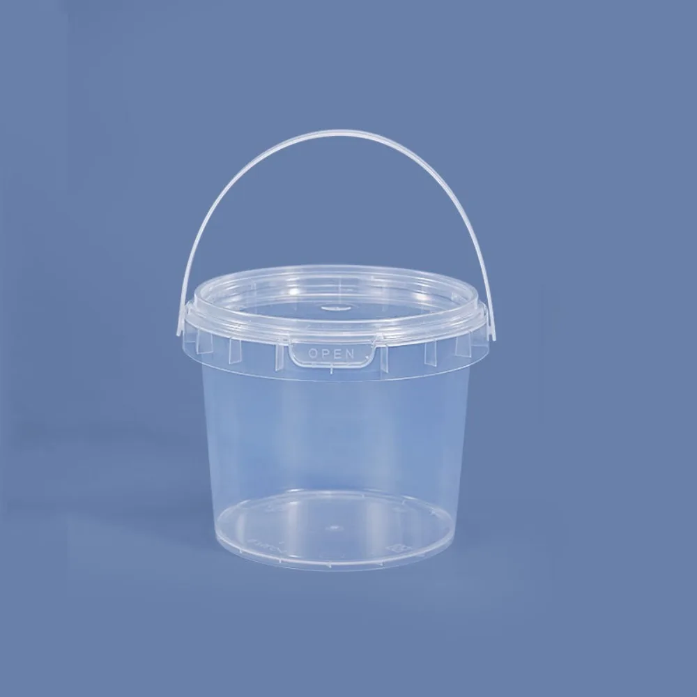 10pcs 500/750/1000ml Milk Tea Bucket with Lid Airtight Ice Cube Bucket ...