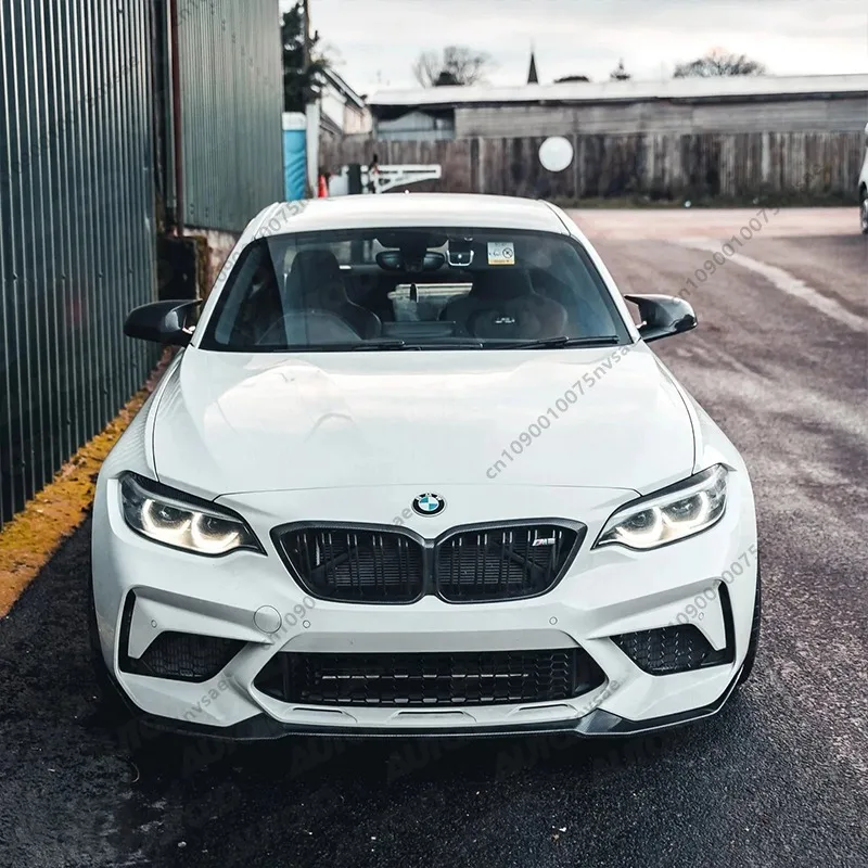 CS Style Front Splitter for BMW F87 M2 2016-2021 Car Front Bumper Lip ...