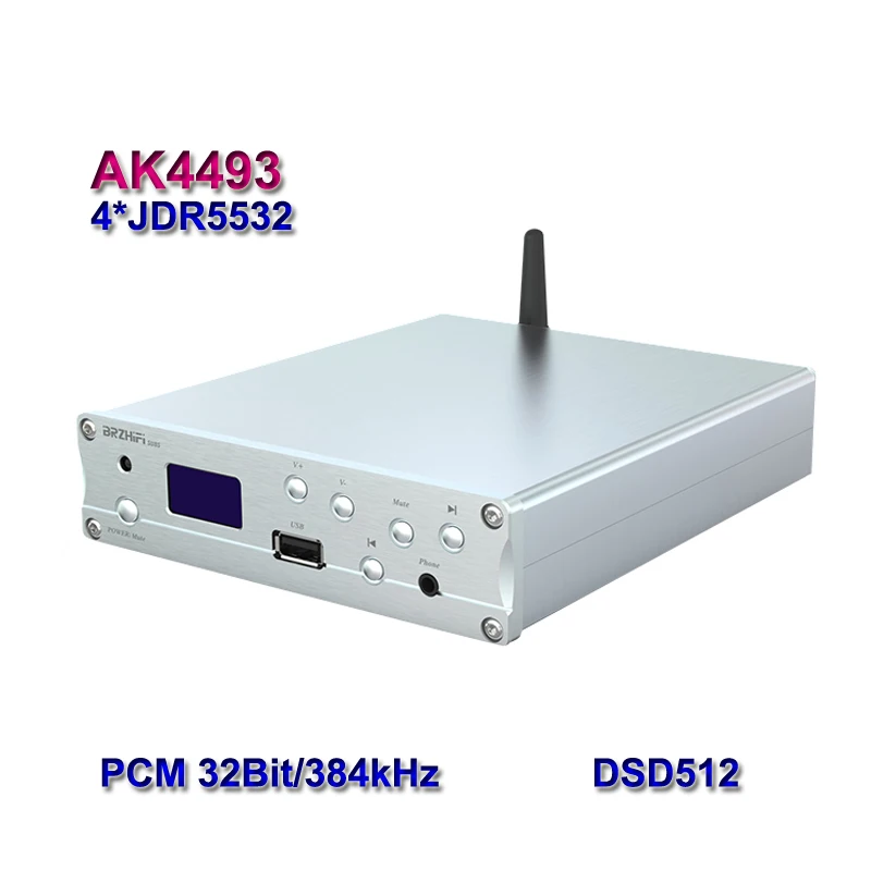 AKM AK4493 DAC JRC5532 Bluetooth DAC Board HIFI USB Sound Decoder 32Bit ...