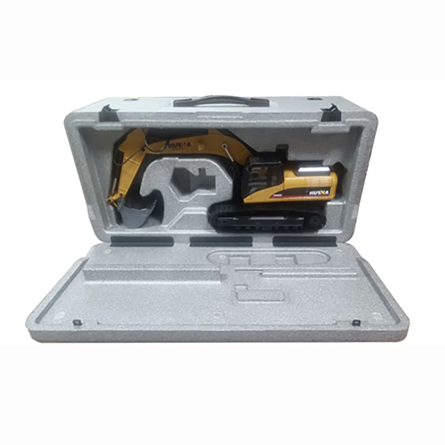 1/14 HUINA New Upgrade 580 Metal Excavator Engineering Vehicle Electric ...