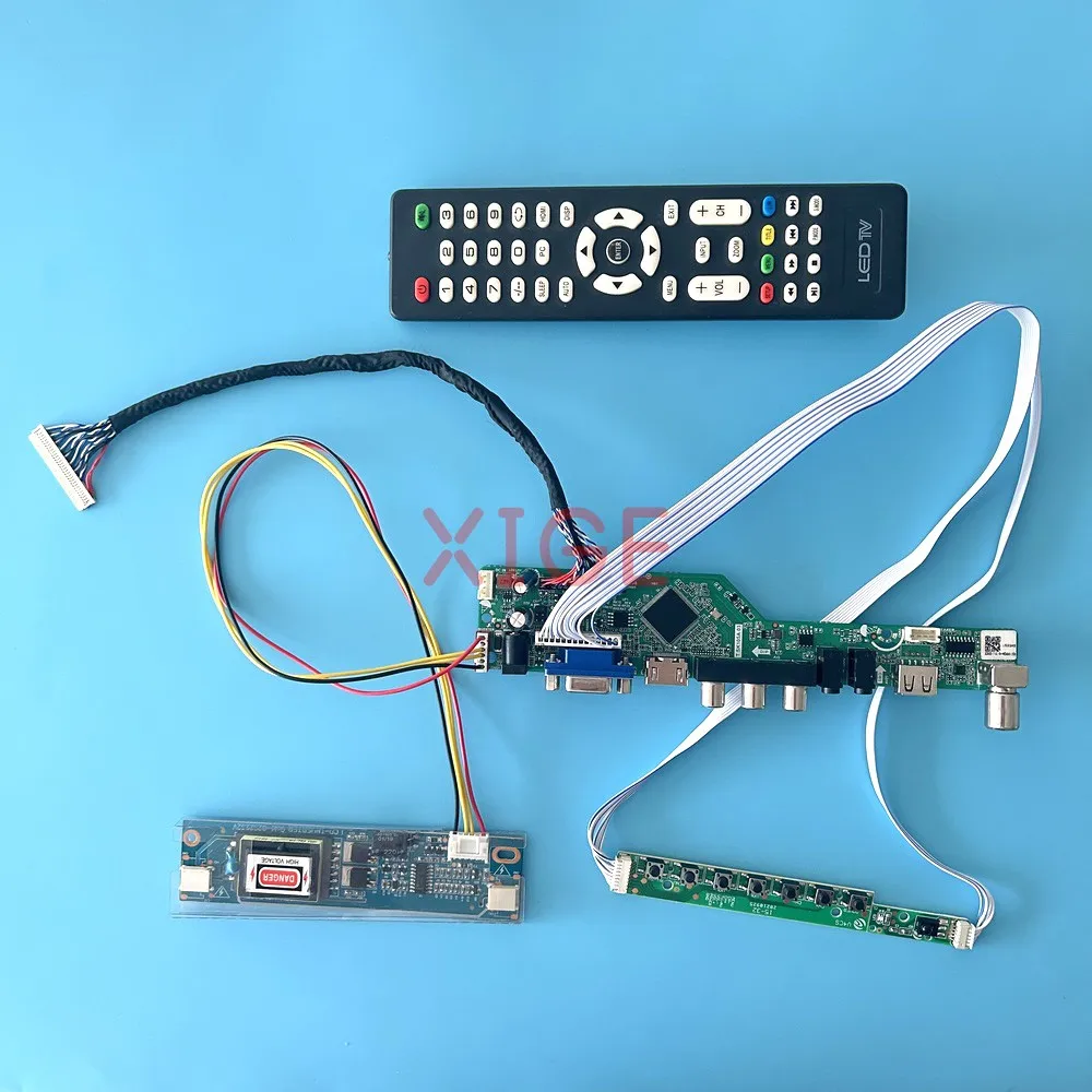 For M240HW01 M215HW01 M215HW03 Driver Controller Board AV+HDMI+VGA+IR ...