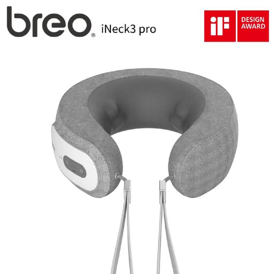Breo-iNeck-3-Pro-masajeador-el-ctrico-de-cuello-almohada-de-masaje ...