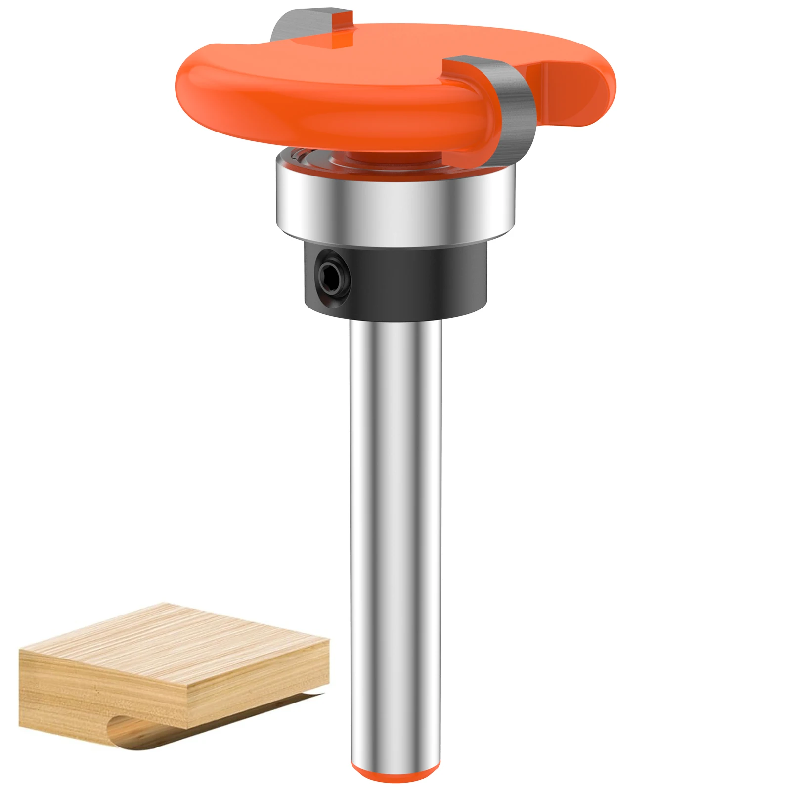 Top-Bearing-Rounded-Slot-Cutter-Router-Bit-Alloy-1-4inch-Shank-Slot ...