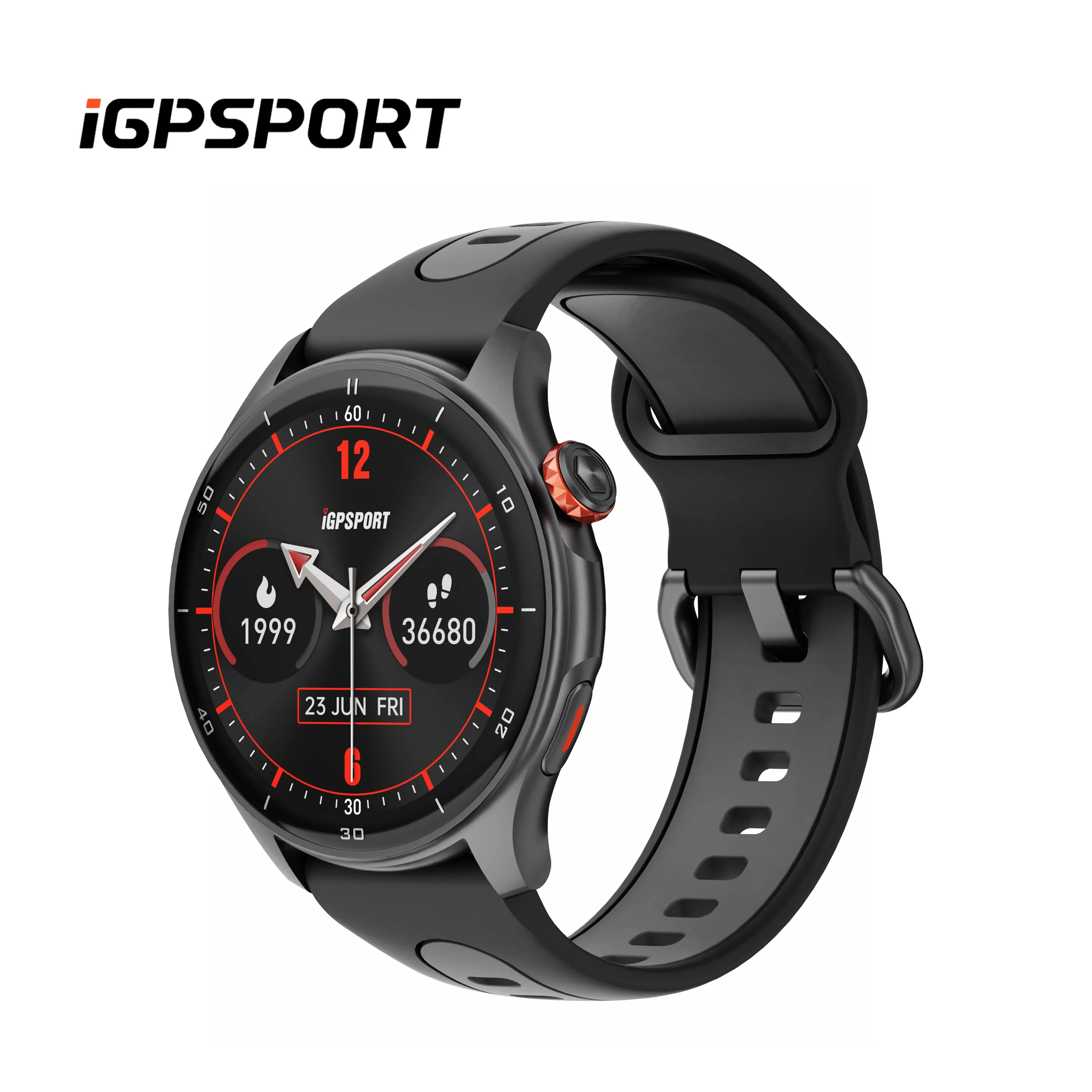 iGPSPORT-LW10-1-43in-AMOLED-Screen-Heart-Rate-Monitoring-Bluetooth-Call ...