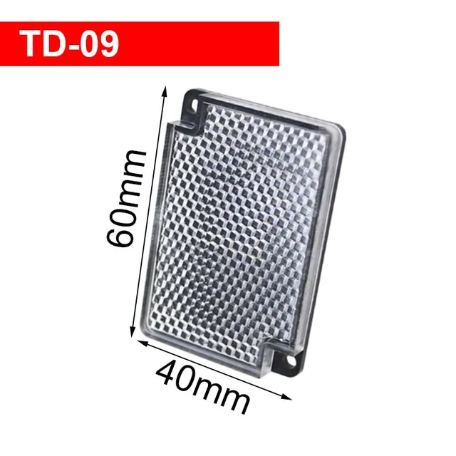 1 Pc Square Reflector for Photoelectric Sensor TD-08 TD-09 for Proximity Switch Honeycomb ...