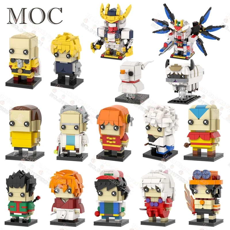 Creativity-MOC-Anime-Characters-Building-Blocks-DIY-Cartoon-Action ...