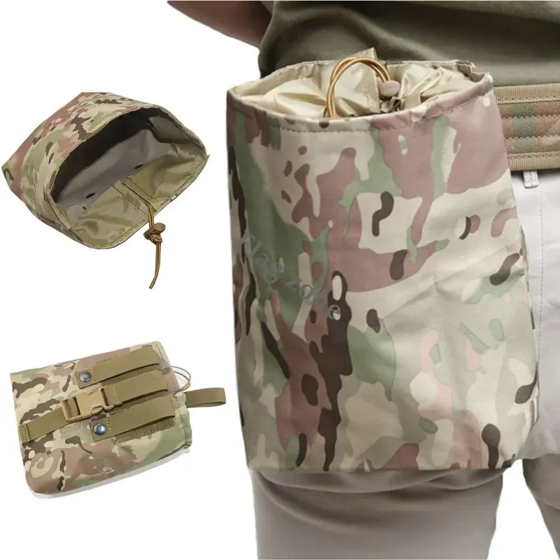 Tactical-Dump-Drop-Magazine-Pouch-Molle-Waist-Bag-Hunting-Military ...