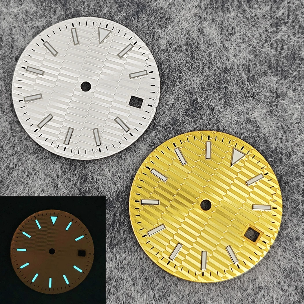 28-5mm-Watch-Dial-Blue-Green-Luminous-Watch-Faces-Men-s-Watch-Accessory ...