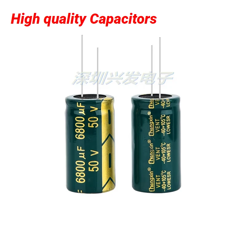 5PCS-50V6800UF-high-frequency-low-resistance-long-service-life-lead-pin ...