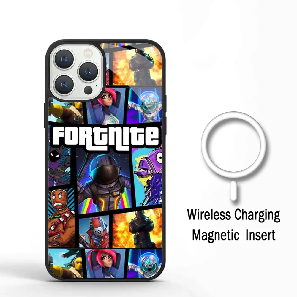 Cartoon-B-Battle-R-Royales-F-FortniteS-Phone-Case-For-IPhone-11-12-13 ...