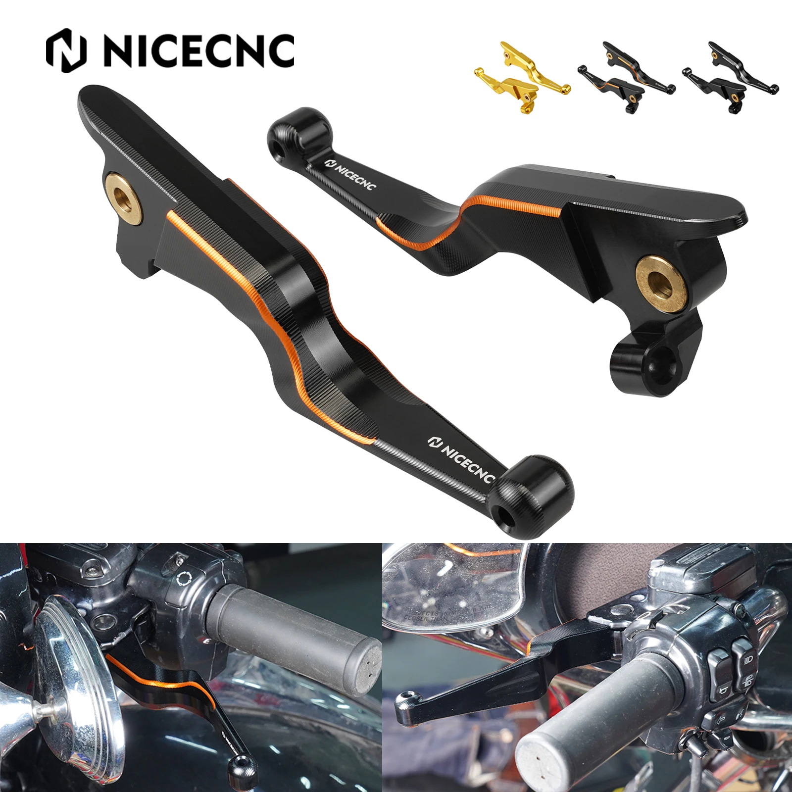 Brake Clutch Lever For Harley Touring Electra Glide Road King Ultra ...