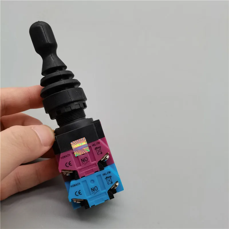 1pcs 22mm Joystick Switch Momentary 4 position 4NO self Latching Spring ...