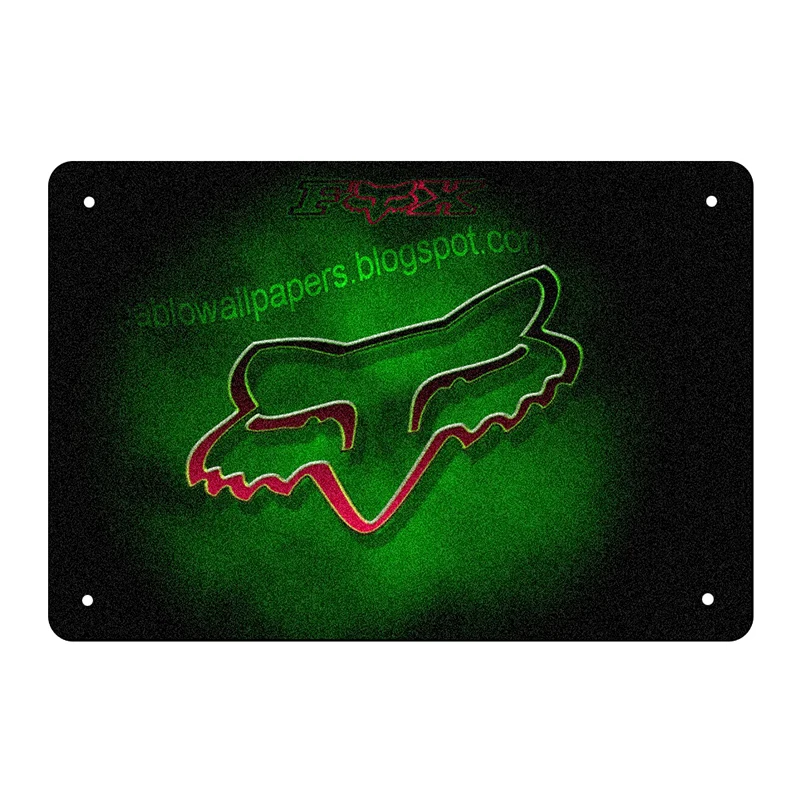 Green Fox Racing Logo Wallpaper