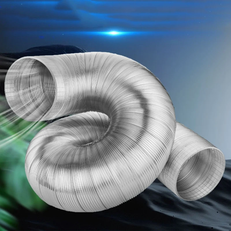 Flexible-Duct-Aluminum-Ducting-For-Ventilation-Telescopic-Exhaust-Duct ...