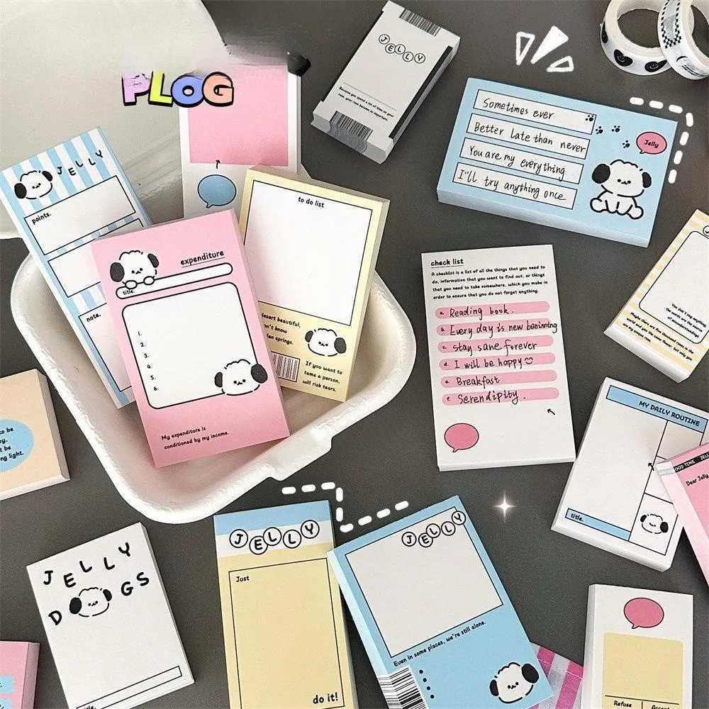 100PCS-Mini-Brick-Cute-sticky-notes-material-paper-Student-Memo-Book ...