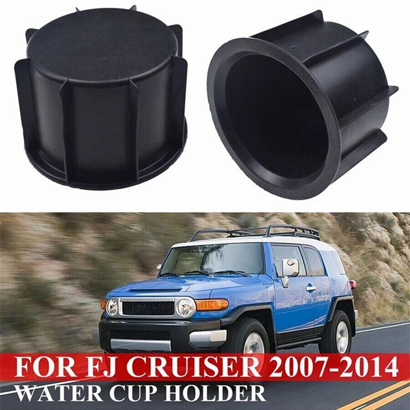 2-Piece-Center-Console-Cup-Holder-Insert-Replacement-Parts-For-Toyota ...