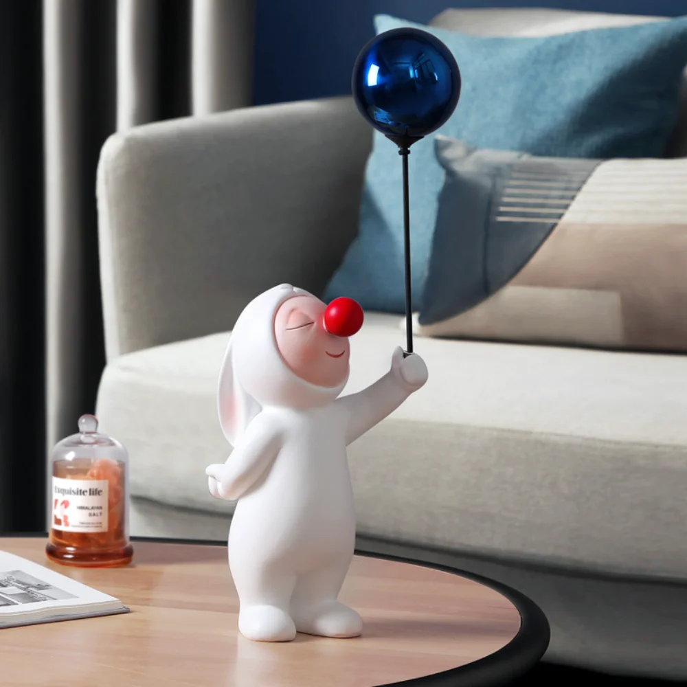 Soft-Balloon-Rabbit-Decoration-Living-Room-TV-Cabinet-Ins-Porch ...