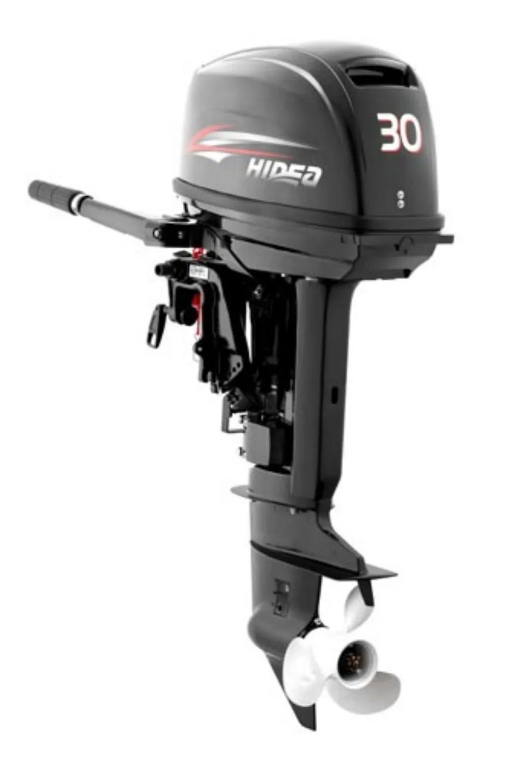 Outboard Motor HIDEA 2 Stroke 30Hp Boat Engine 22.1KW 496cc 24L Fuel ...