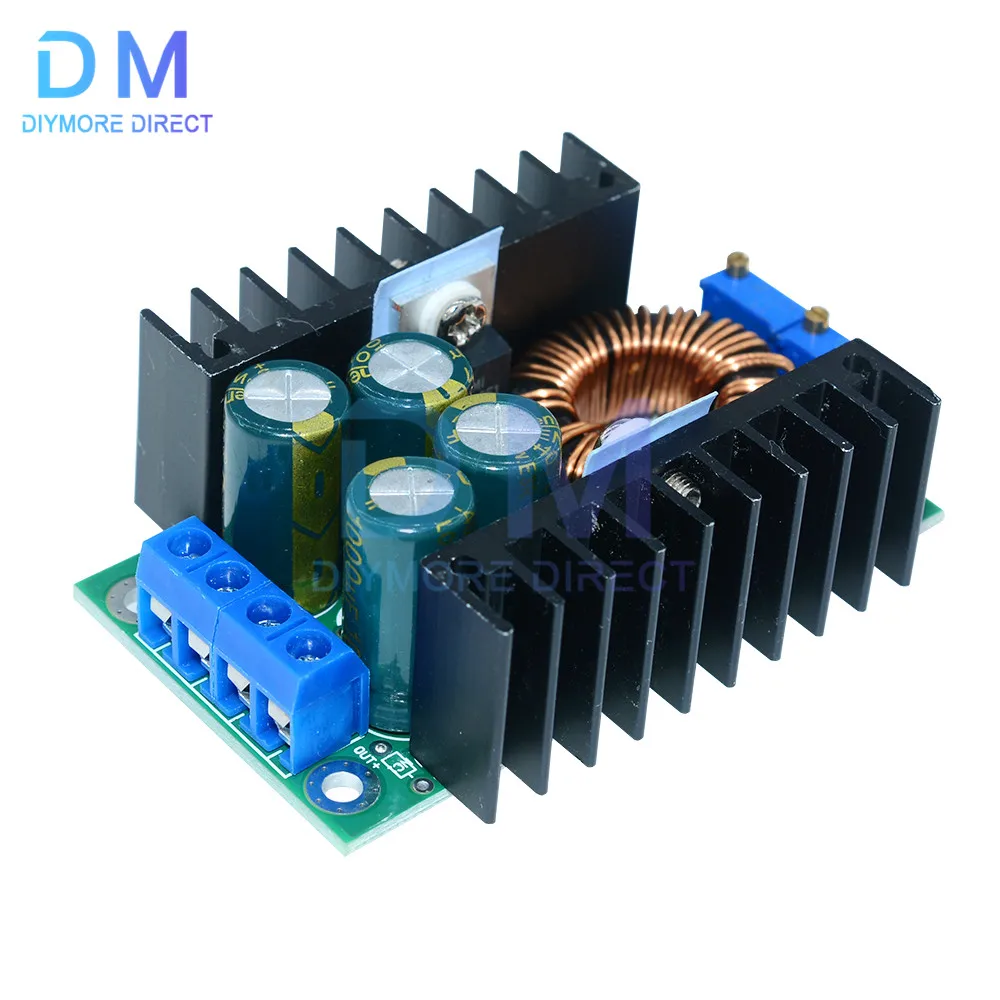 300w Xl4016 Dc-dc Max 9a Step Down Buck Converter 7-32v To 1.2-35v Adjustable Power Supply ...