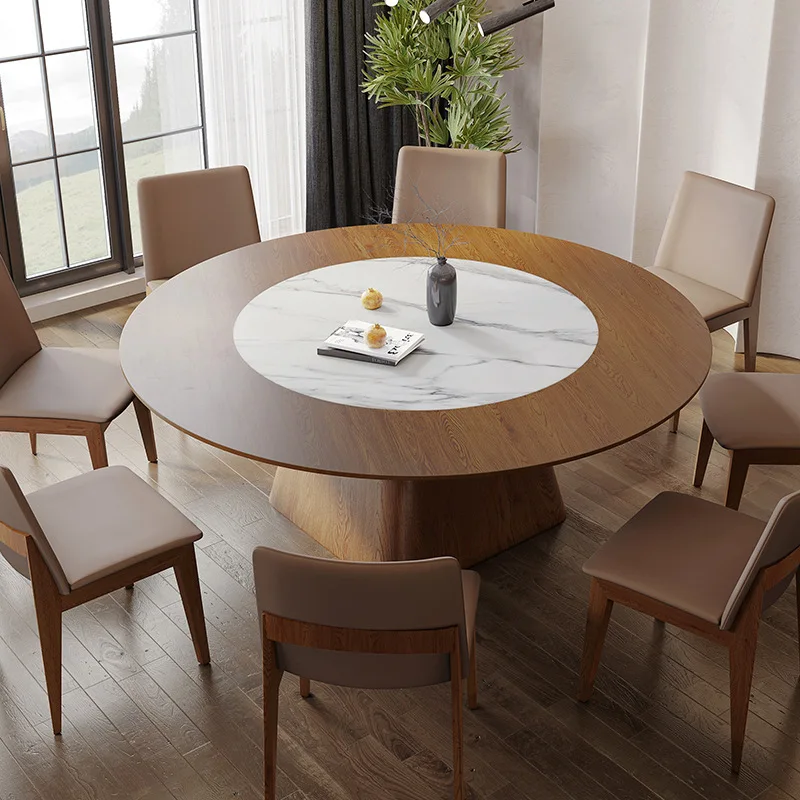 1-8m-solid-wood-round-table-12-people-use-solid-wood-walnut-ribbon ...