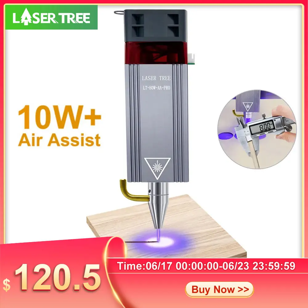 LASER-TREE-80W-Laser-Module-with-Air-Assist-20W-40W-80W-Laser-Engraving ...