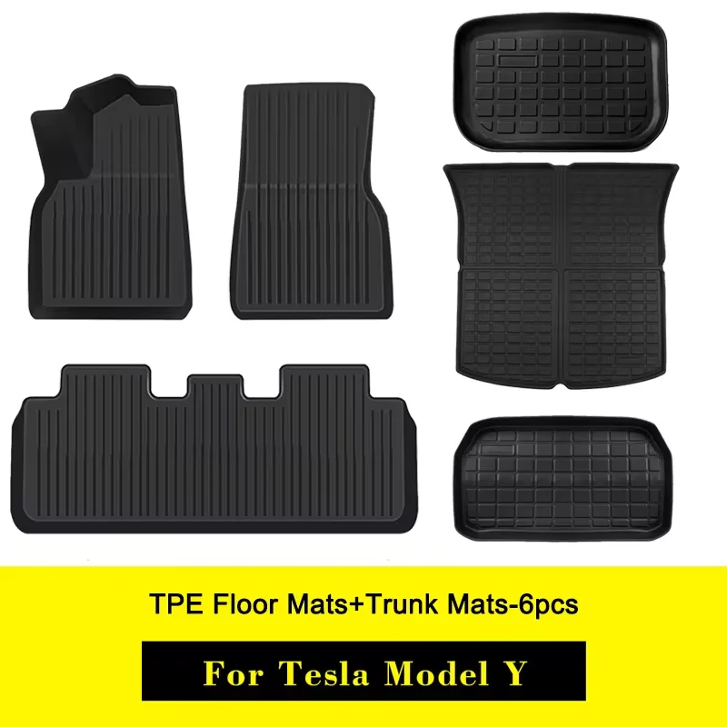 Front-and-Rear-Trunk-Mat-For-Tesla-New-Model-3-Highland-Model-Y-Carpet ...