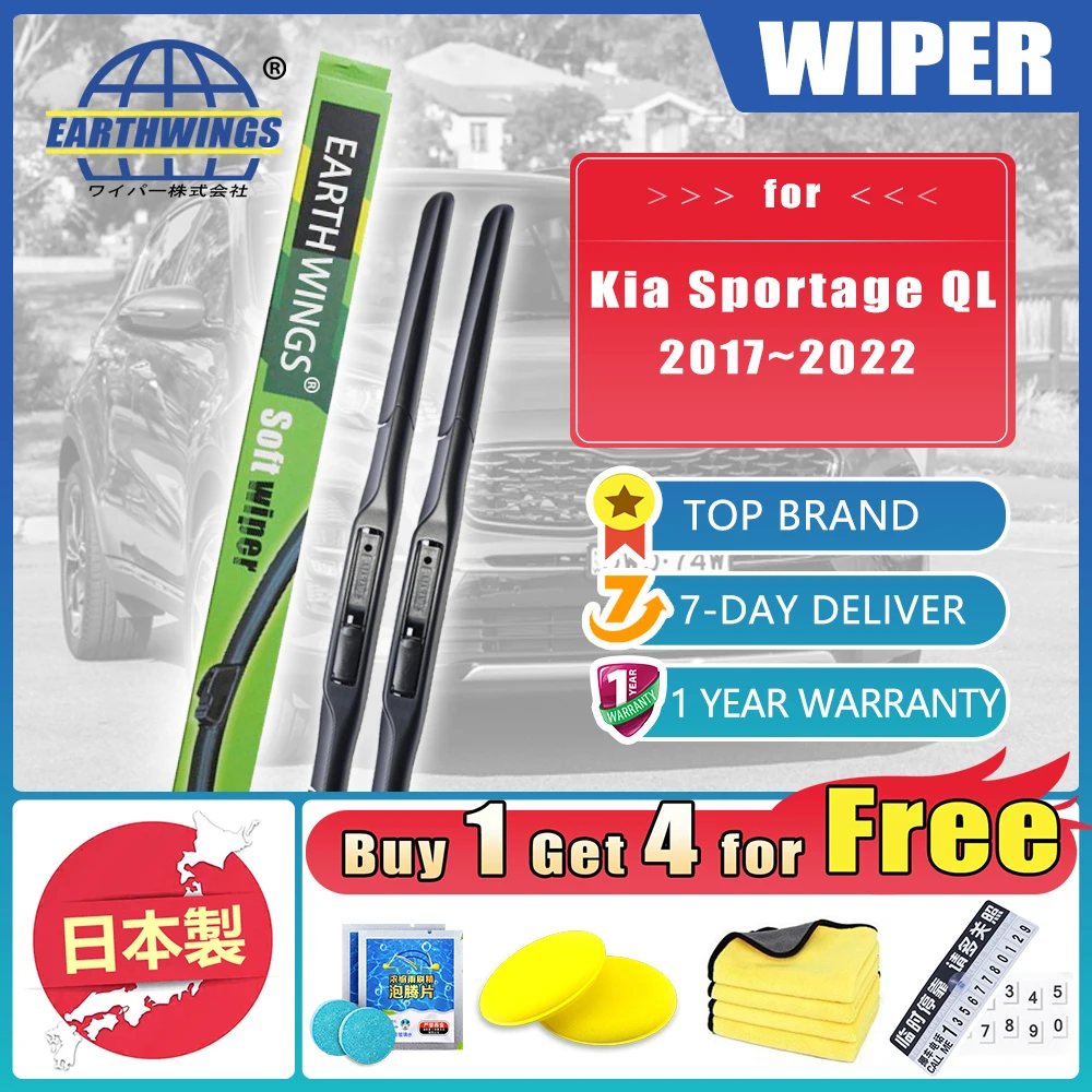 For-Kia-Sportage-QL-2017-2018-2019-2020-2021-2022-GT-Line-S-Car-Front ...