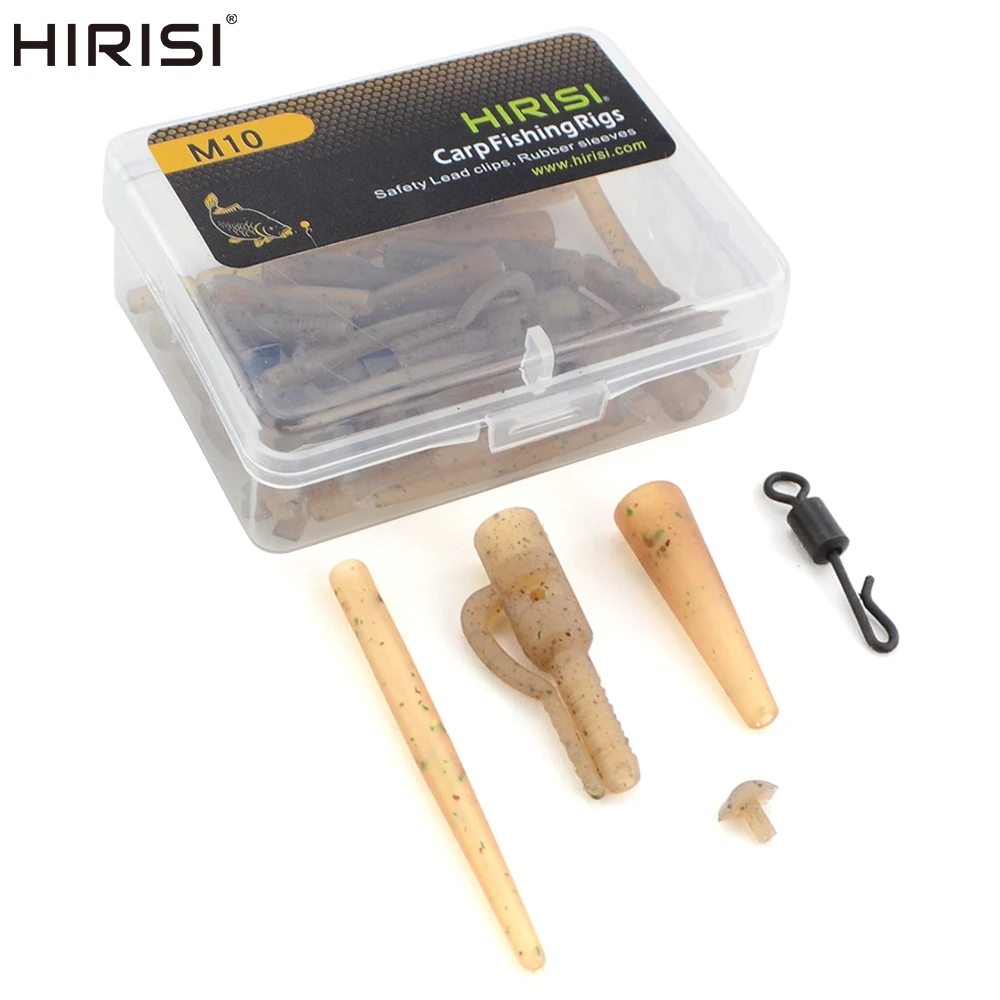 Hirisi-40-pz-accessori-per-la-pesca-alla-carpa-clip-di-piombo-di ...