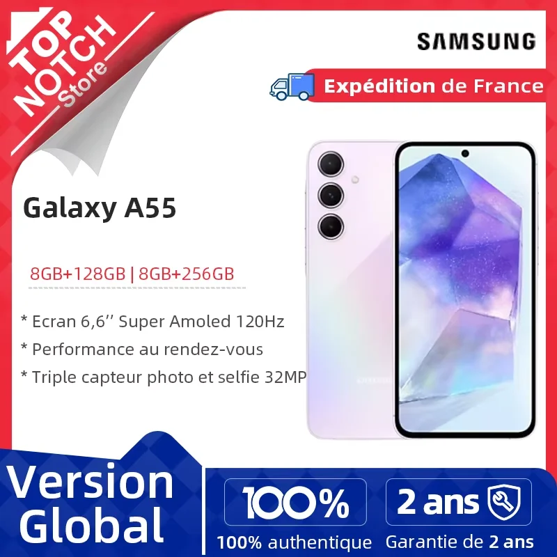 Global-Version-Samsung-Galaxy-A55-5G-smartphone-128-256GB-50MP-Camera ...