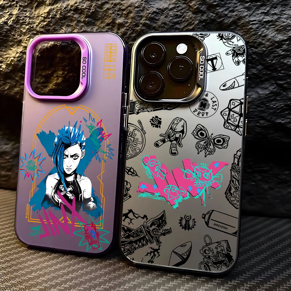 Arcane Jinxs Anime Game Phone Case - Stylish Protective Back Cover for ...