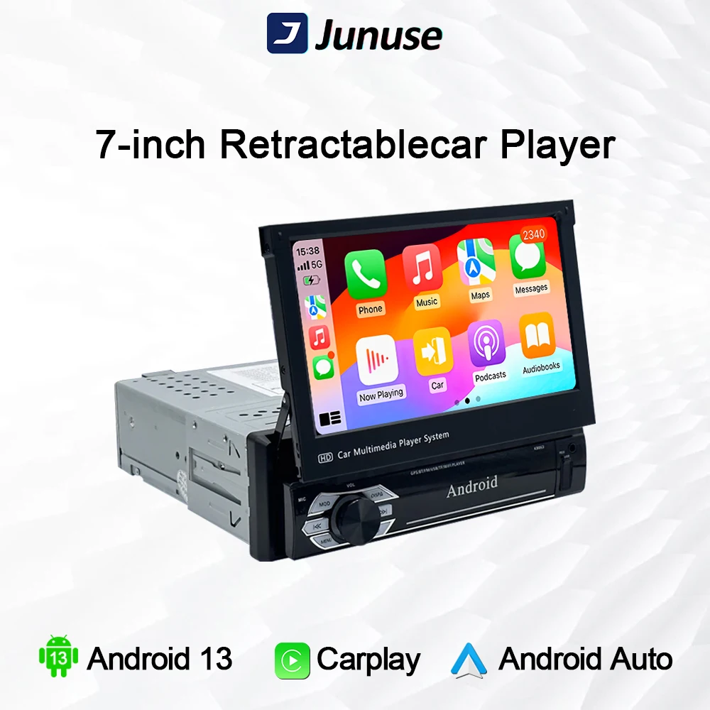 Junuse-Auto-r-dio-universal-ecr-retr-til-leitor-multim-dia-est-reo-GPS ...