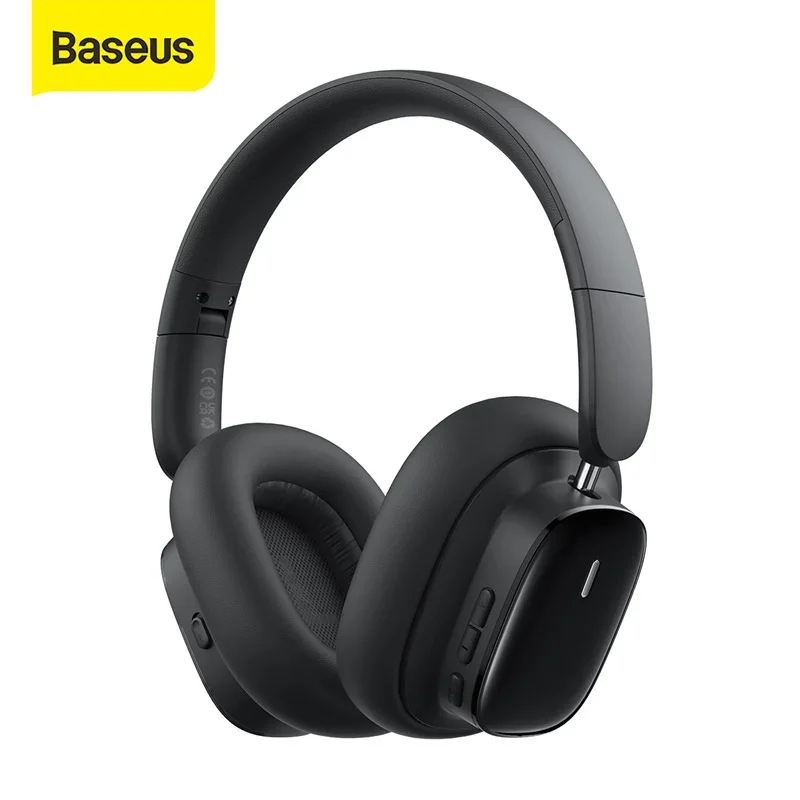 Baseus-Bowie-H1i-Wireless-Headphones-Bluetooth-5-3-ANC-Cancelamento-de ...