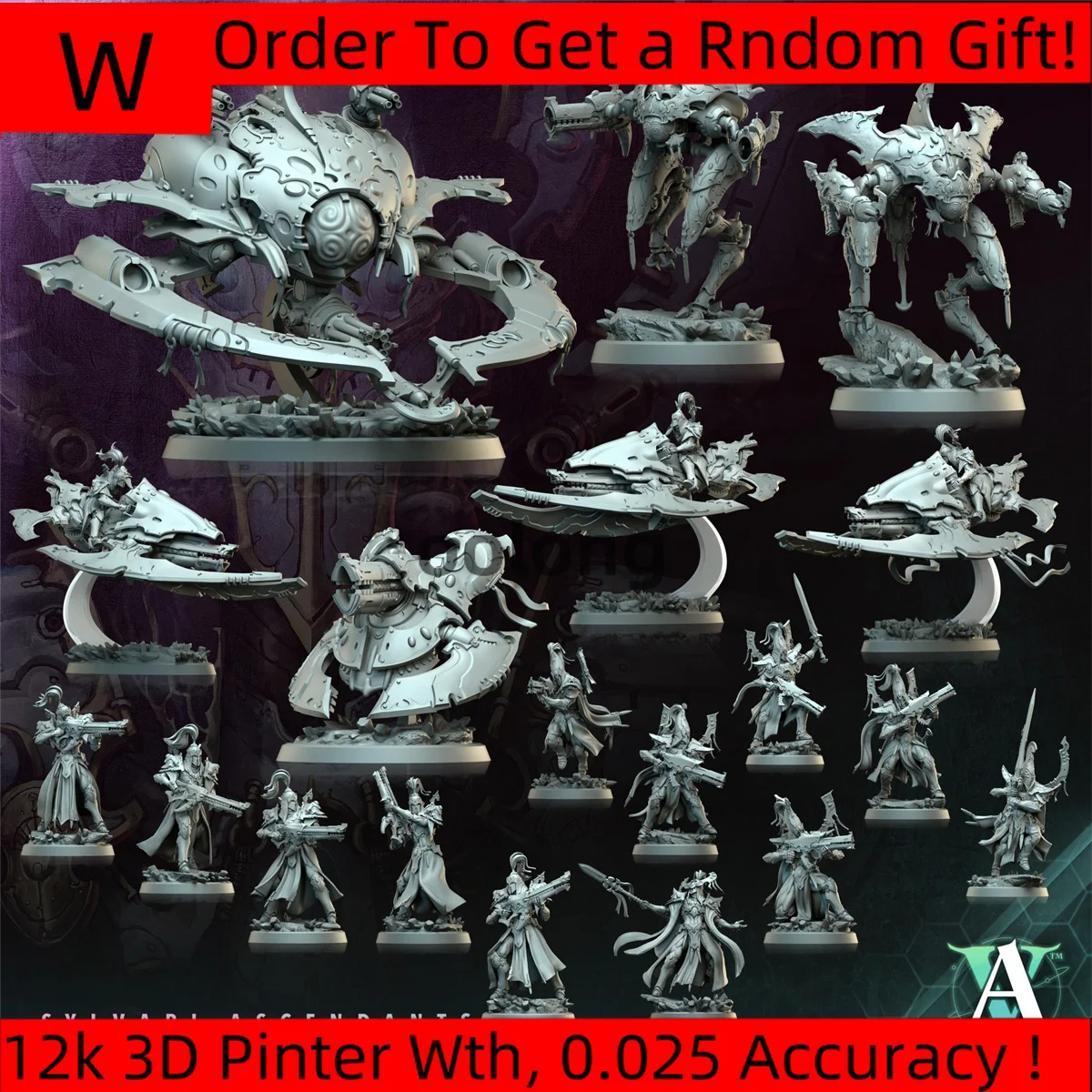 Dnd-Miniatures-Figures-Eldar-Airship-Soul-Mech-Stargazer-Infantry-Board ...