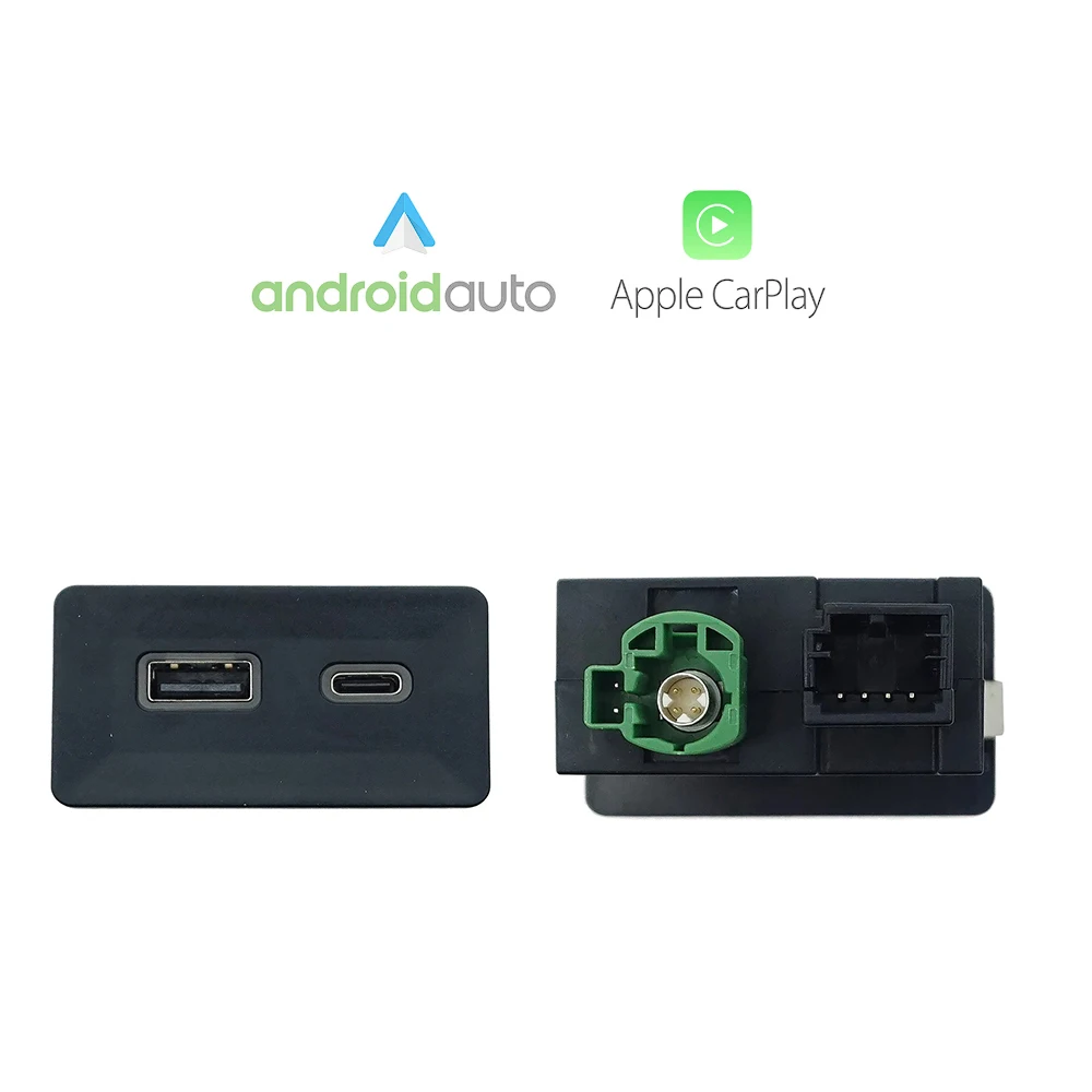 FOR VW Golf 7 MIB2 18W Fast Charger USB-C Upgrade Kit CarPlay Android ...