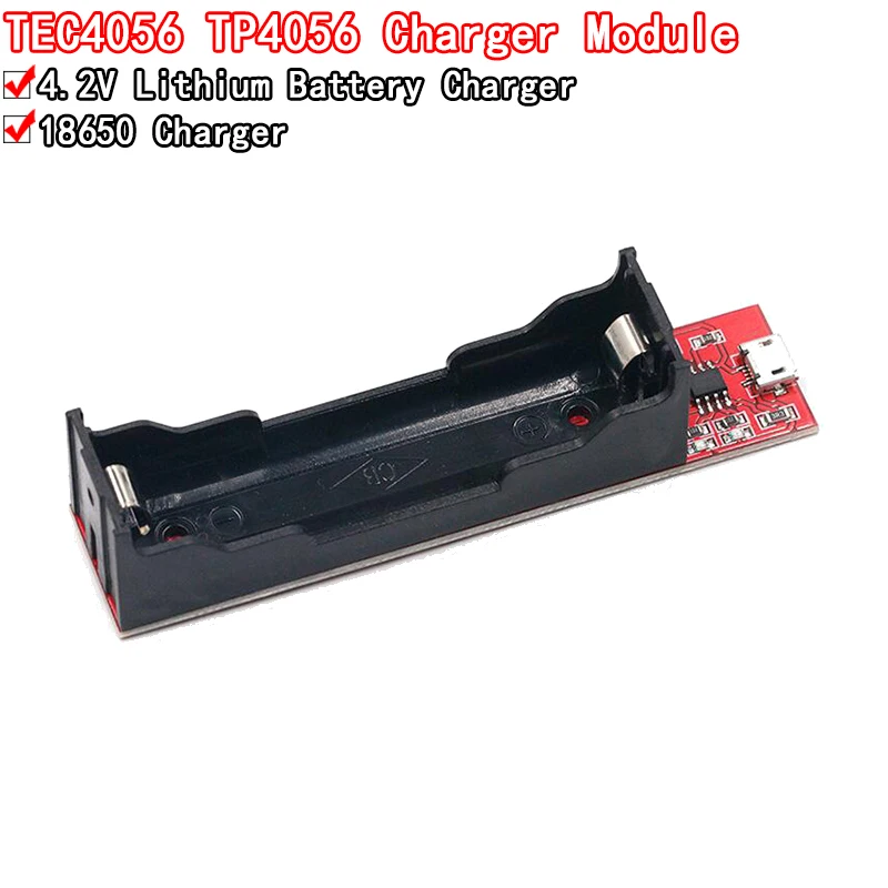 TEC4056 18650 Charger Module 4.2V Lithium Battery Charger for 18650 ...