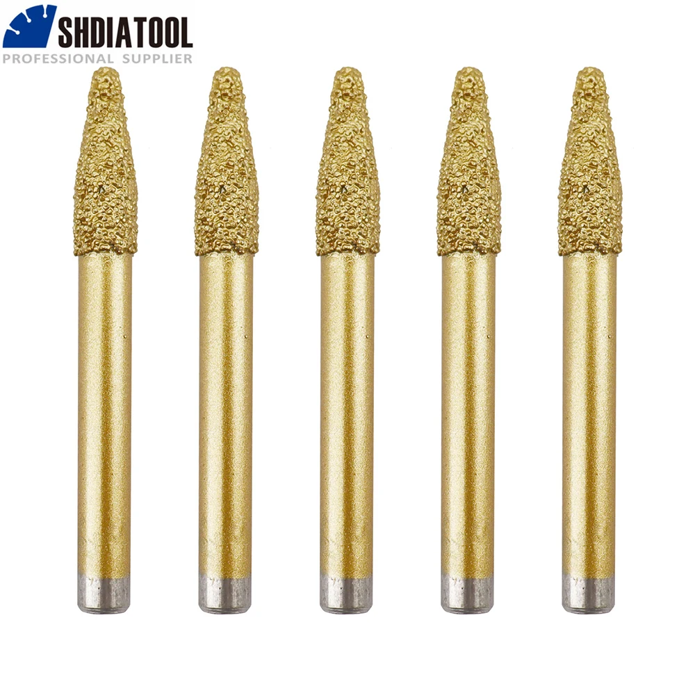 SHDIATOOL-CNC-Machine-Diamond-Router-Bit-Engraving-Stone-Milling-Cutter ...