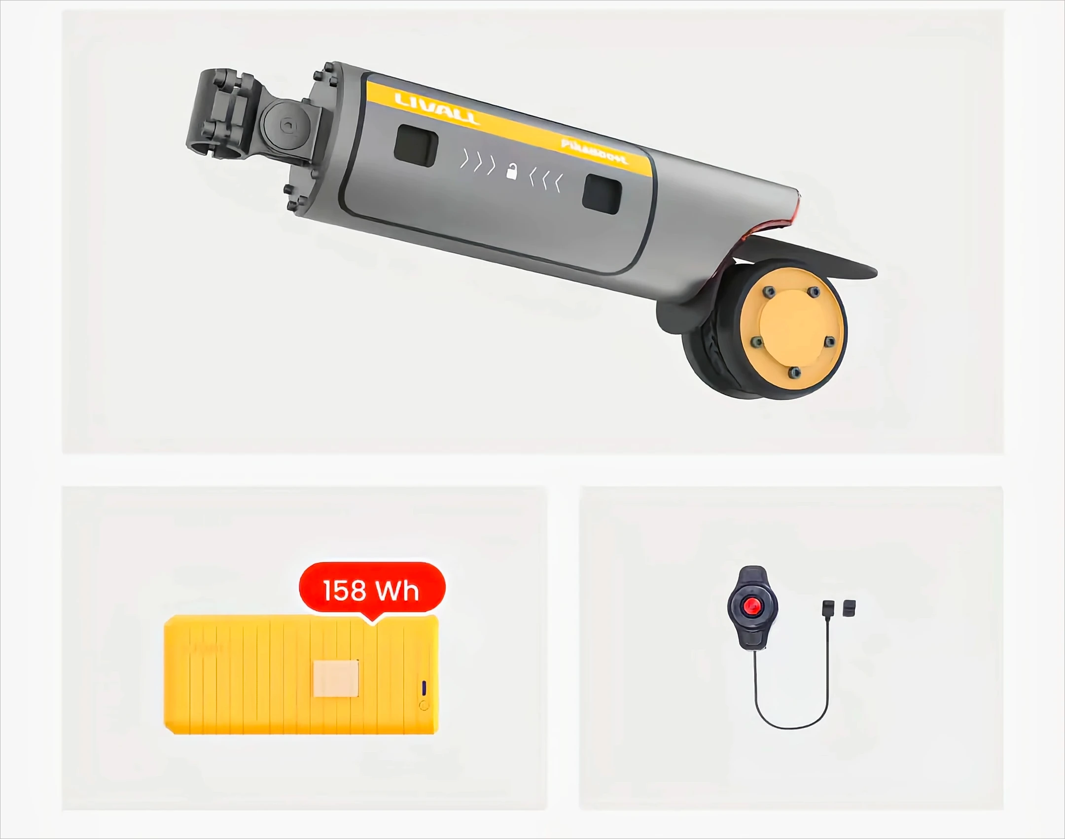 Long Battery Life PikaBoost2 Bicycle Electric Booster Auxiliary Kit ...