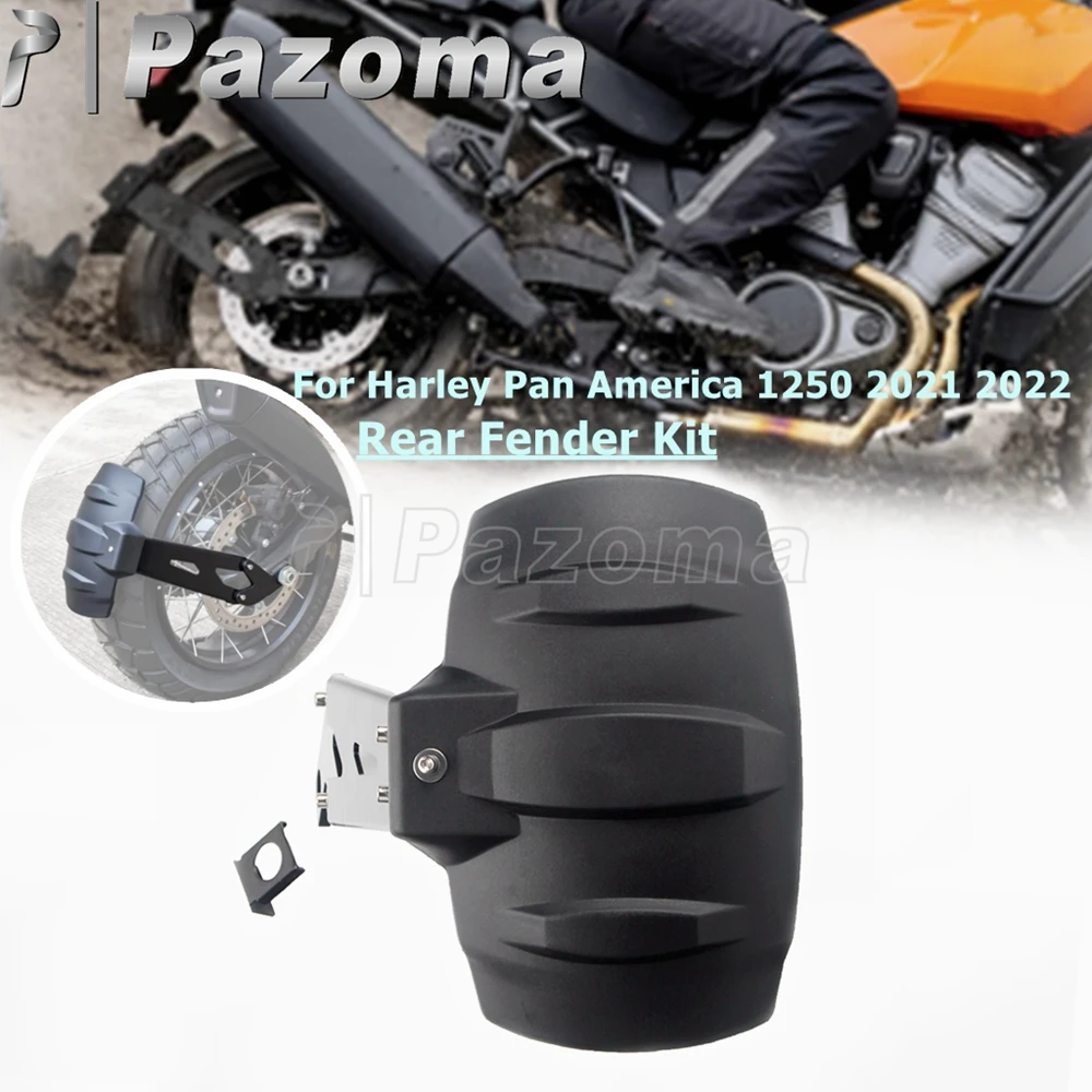 1set Black Rear Fender Motorcycle Guard Cover For Harley Pan America ...