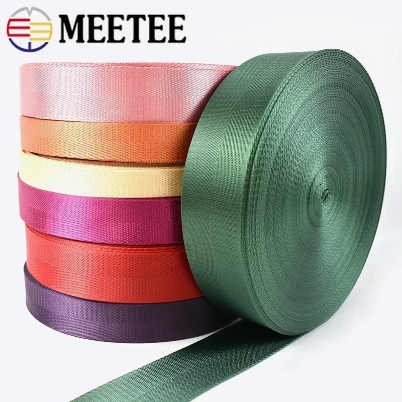 8M-20-38mm-1mm-Thick-Nylon-Webbing-Tape-Backpack-Strap-Band-Ribbons ...