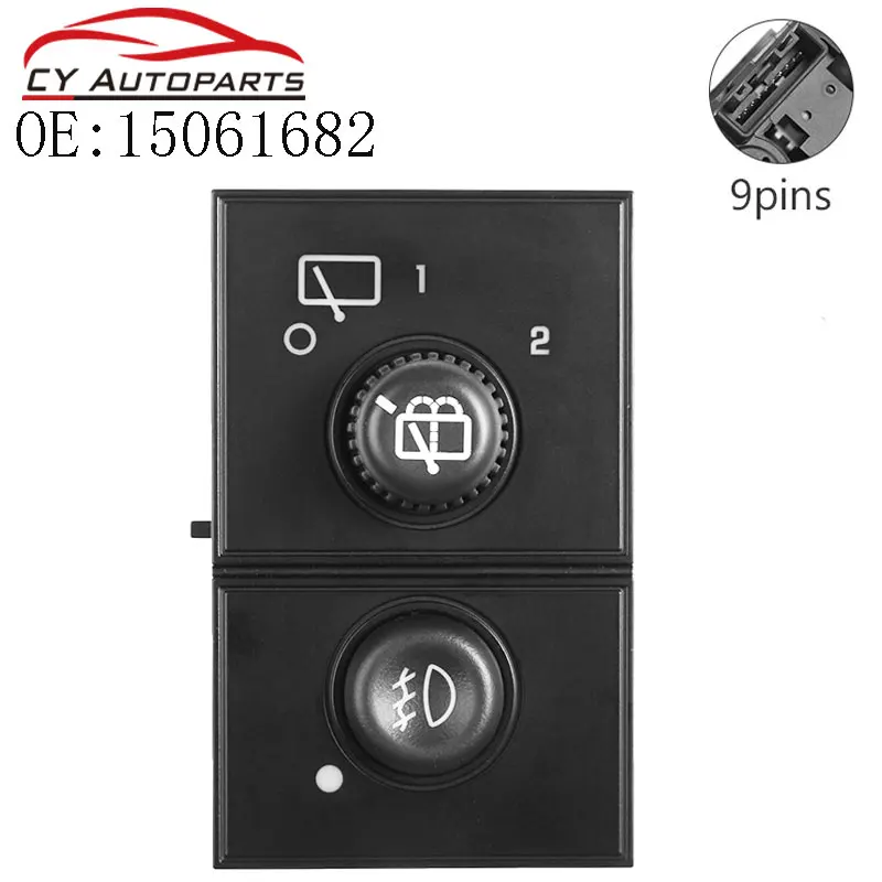 15061682-New-Rear-Wiper-Switch-Fog-Control-For-2003-2006-Chevrolet ...