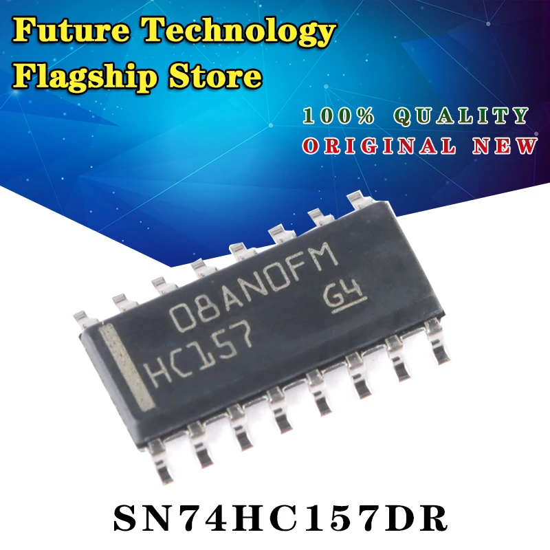 10 unids/lote 74HC157D SOP 16 74HC157 SOP SN74HC157DR SN74HC157 SMD en ...