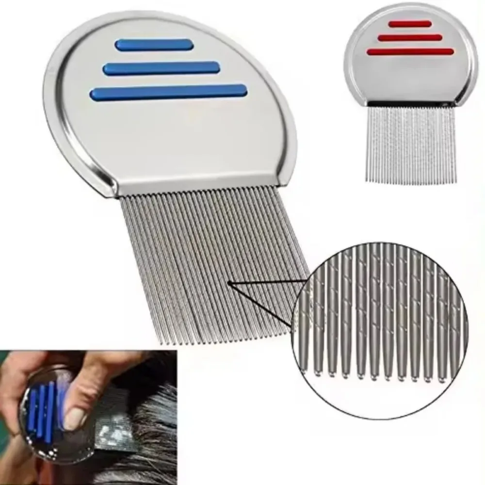 3 Styles Stainless Steel Terminator Lice Comb Kids Hair Rid Headlice ...