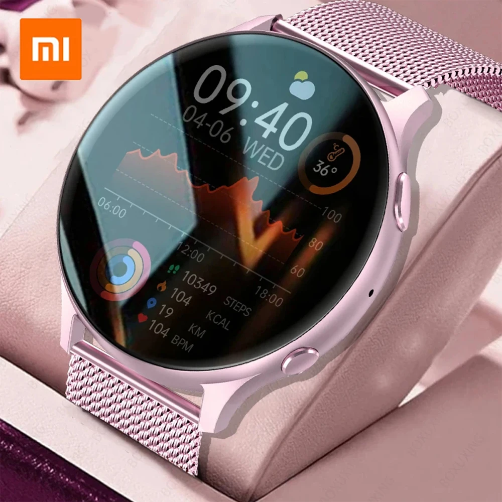 Xiaomi-Mijia-reloj-inteligente-para-mujer-accesorio-de-pulsera-resistente-al-agua-con-llamadas ...